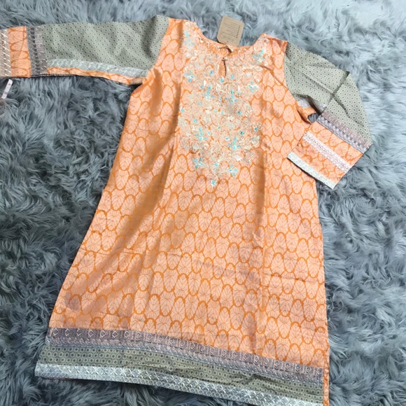 kurta | Dresses | Nwt Beech Tree Embroidered Laced Kurta | Poshmark